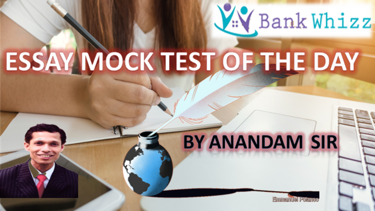 ESSAY MOCK OF THE DAY | NABARD MAINS 2020 | TEST 9 - Bank whizz