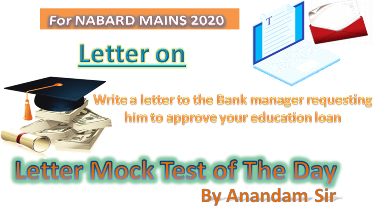 Letter Mock of The Day | NABARD MAIN 2020 | TEST 6 - Bank whizz