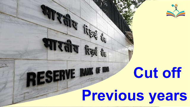 Cut-off Trend of RBI Grade B Phase II Exam - Bank whizz