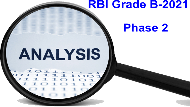 RBI Grade B 2021 Phase 2 Exam Analysis - Bank whizz